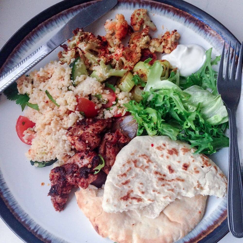 Griddled Chicken, Tabbouleh, Cauliflower & Leeks • The Cook Report