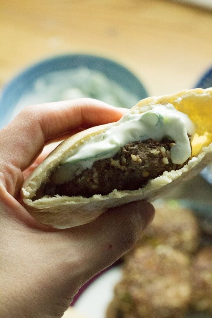 Sesame Lamb with Pine Nut Rice & Cucumber Yoghurt • The Cook Report