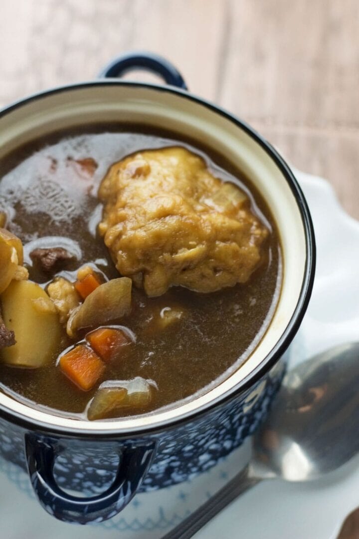 Beef Vegetable Soup with Dumplings • The Cook Report
