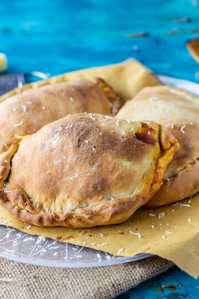 Roasted Vegetable Calzone with Artichokes • The Cook Report