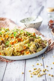 One Pot Leftover Turkey Pilaf with Pine Nuts • The Cook Report