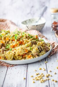One Pot Leftover Turkey Pilaf with Pine Nuts • The Cook Report