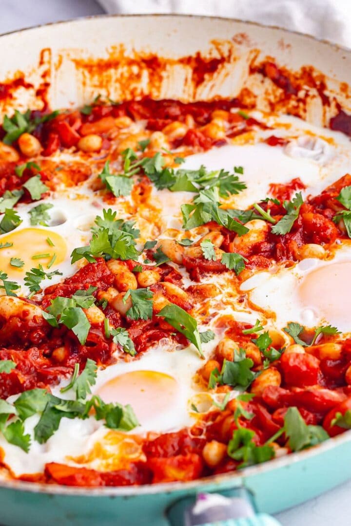 Breakfast Skillet with Spicy Beans • The Cook Report