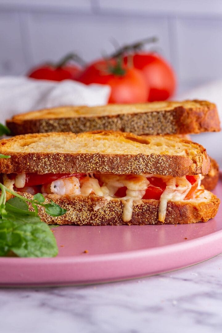 Prawn Sandwich with Melty Cheese & Tomato • The Cook Report