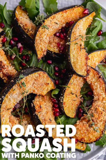 Roasted Squash with Crunchy Panko Coating • The Cook Report