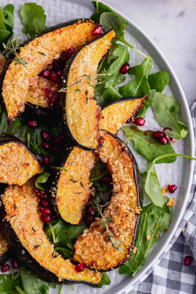 Roasted Squash with Crunchy Panko Coating • The Cook Report