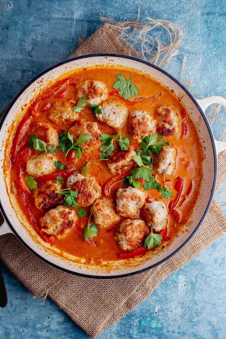 Meatball Curry with Creamy Coconut Sauce • The Cook Report