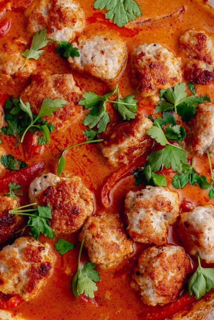 Meatball Curry with Creamy Coconut Sauce • The Cook Report