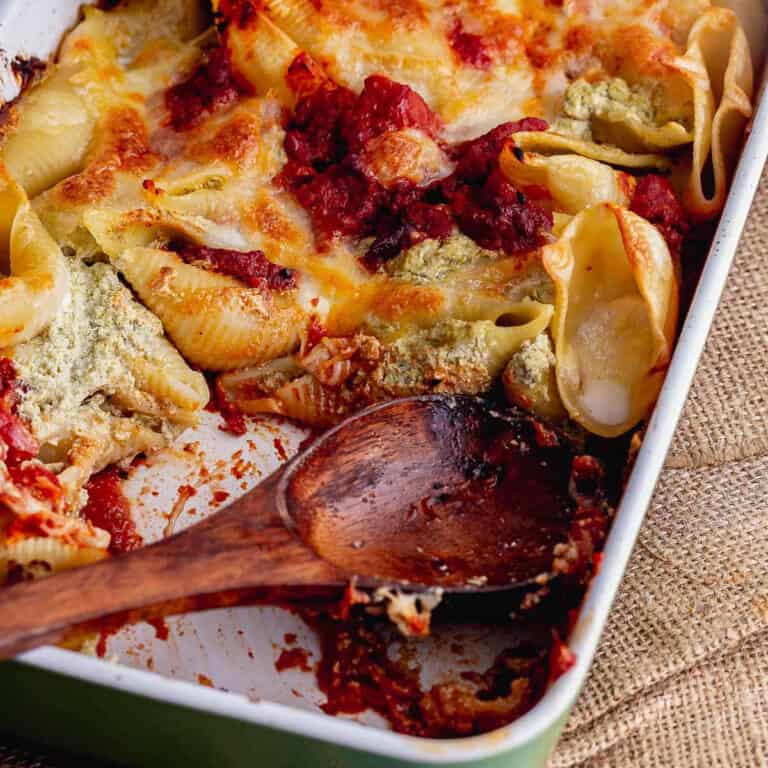 Pesto Pasta Bake with Giant Shells • The Cook Report