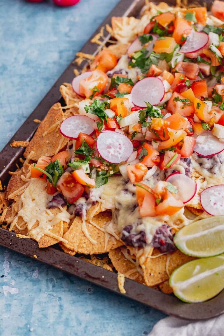 Veggie Nachos with Black Beans • The Cook Report