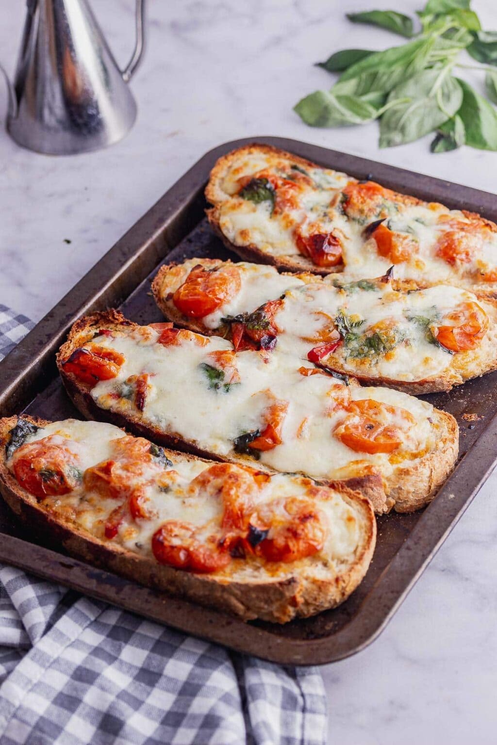 Easy and Delicious Caprese Toasts • The Cook Report