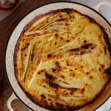 Braised Chicory Gratin with Gruyère • The Cook Report