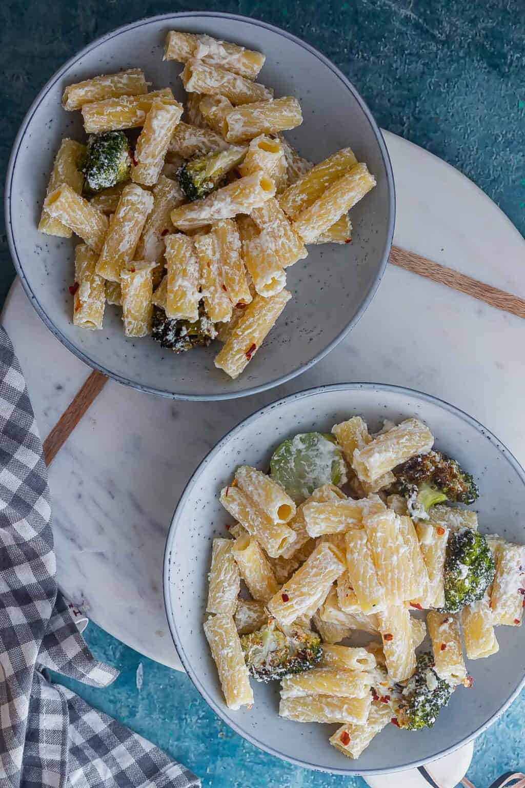Lemon Ricotta Pasta with Broccoli & Roasted Garlic • The Cook Report